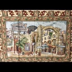 Antique | Wall Decor | Handmade Beaded Syrian Tapestry | Poshmark